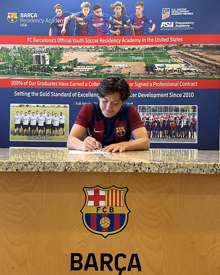 Guam Football Association | Gavin Baker commits to national champion ...