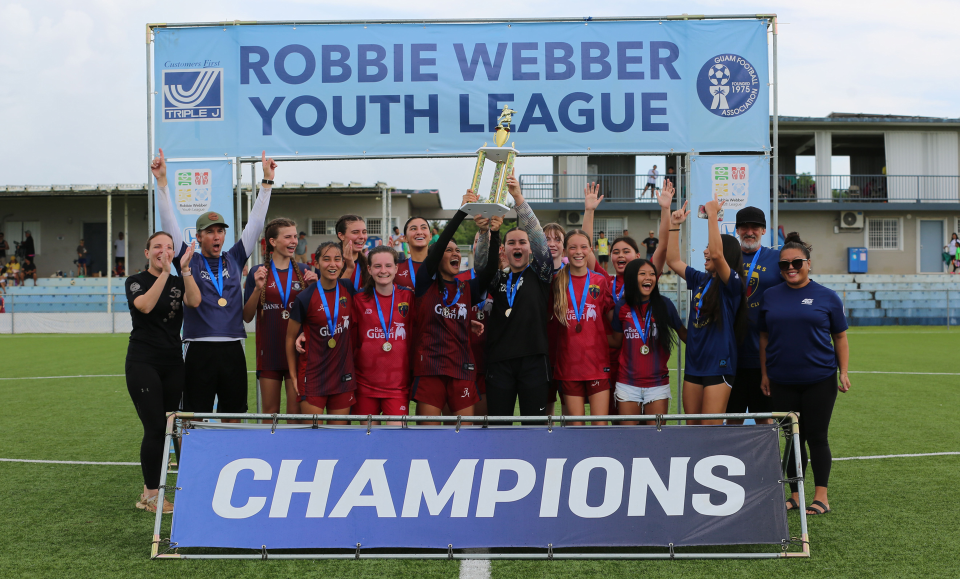 Guam Football Association | Bank of Guam Strykers win Fall 2025 U17 ...