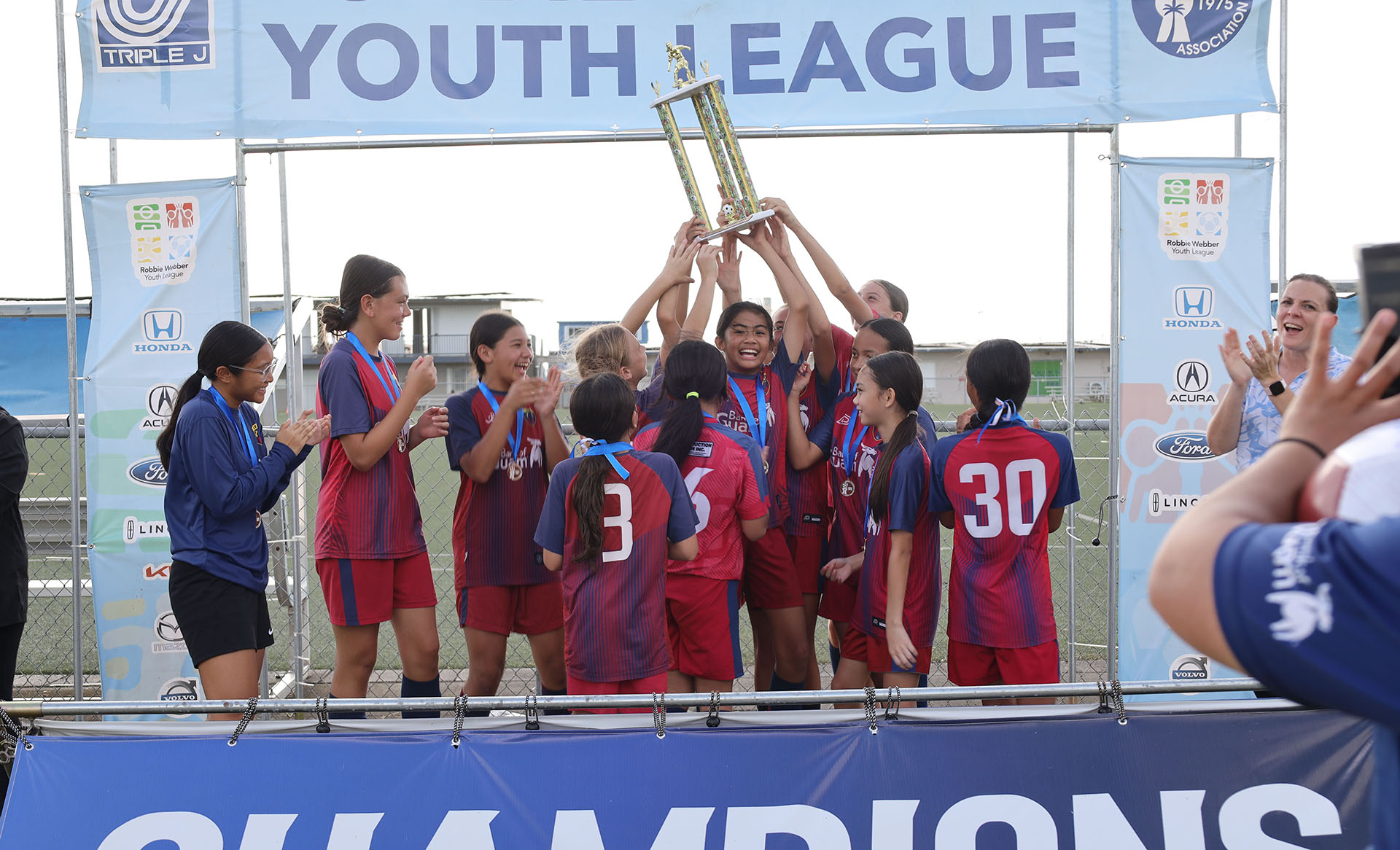 Guam Football Association | Bank of Guam Strykers win Fall 2025 U14 ...